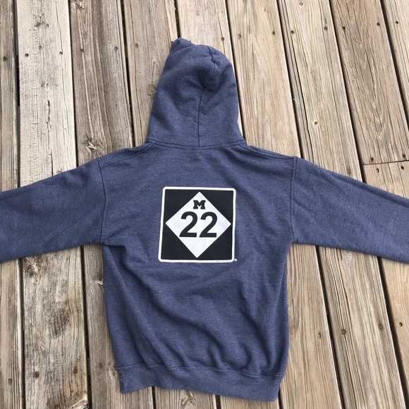 M22 | Tops | M22 Blue Hoodie | Poshmark
